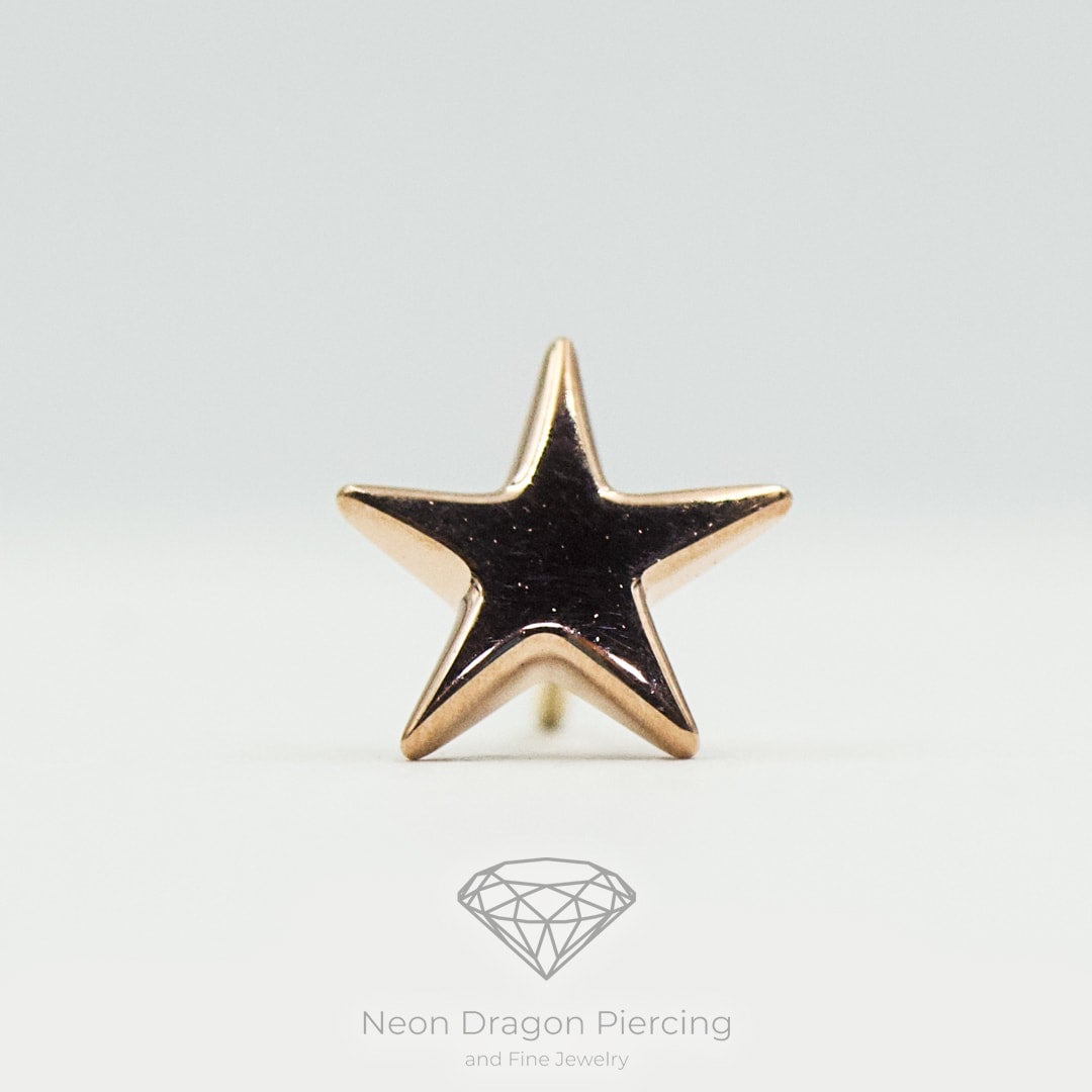Star | Neon Dragon Piercing